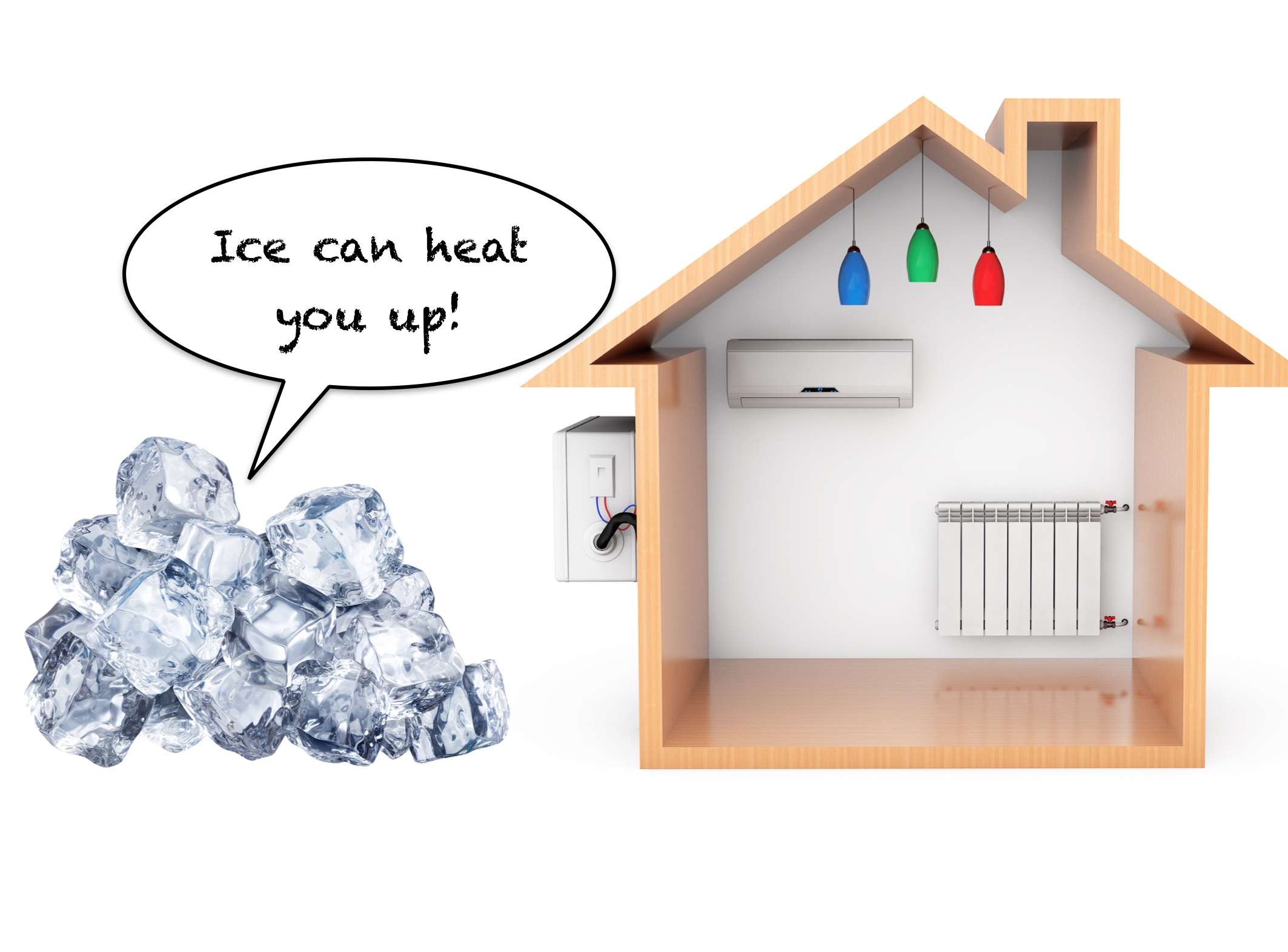 "Ice can heat up your home!" - NomNomenon